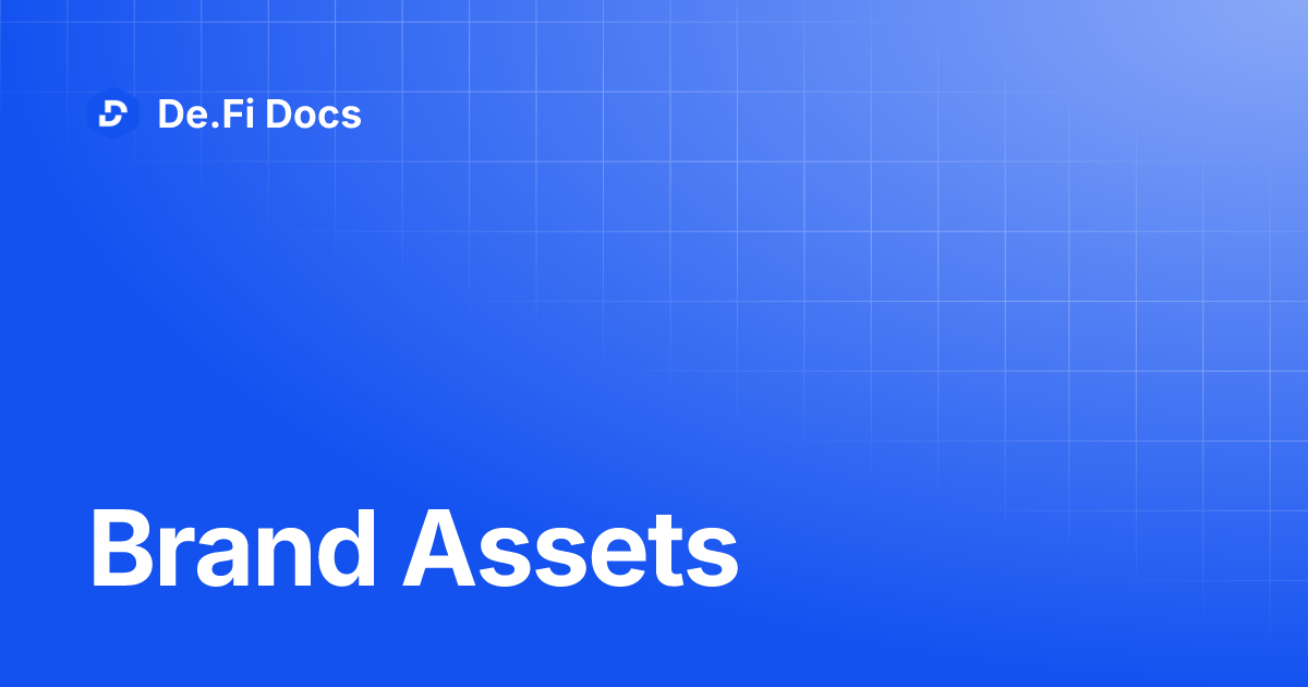 Brand Assets | De.Fi Docs
